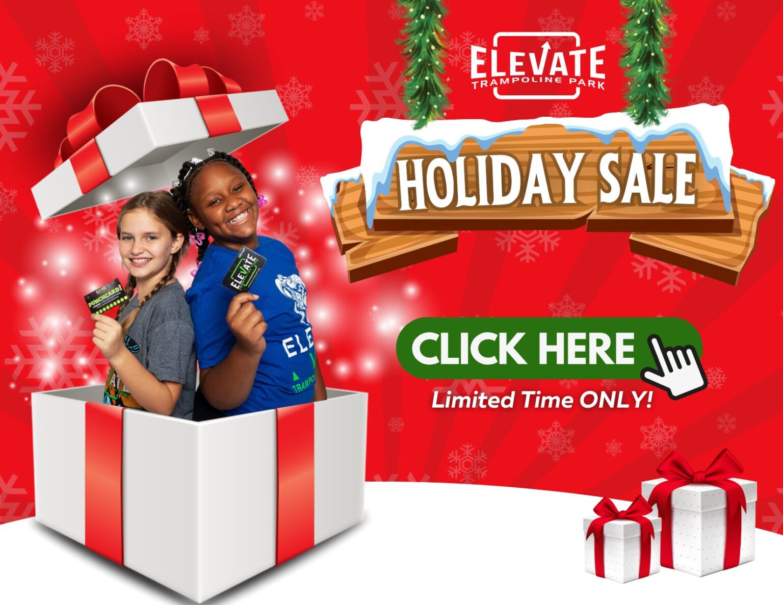 Elevate Trampoline Park in Erie, Pennsylvania