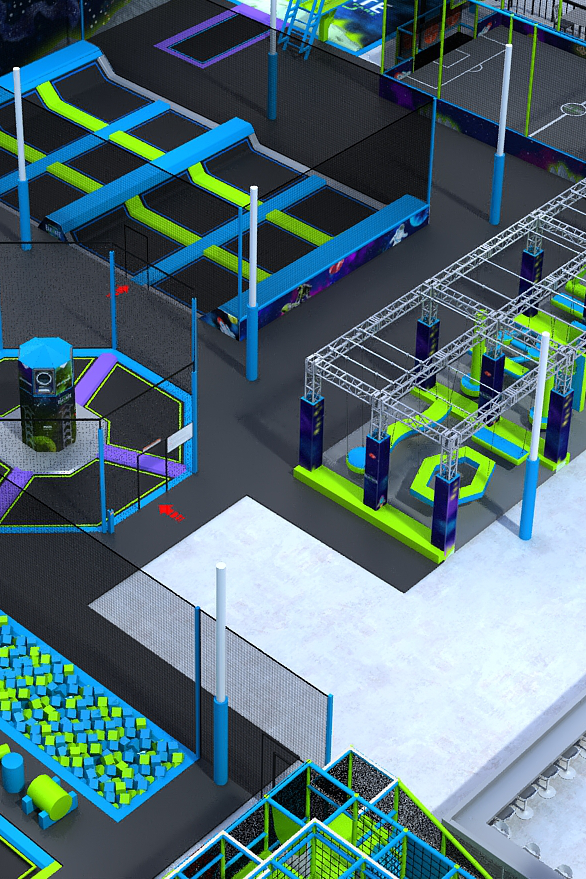 Elevate Trampoline Park in Gilbert, Arizona
