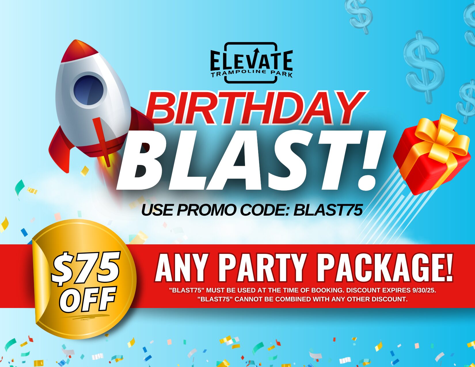 Elevate Trampoline Park in South Tucson, Arizona